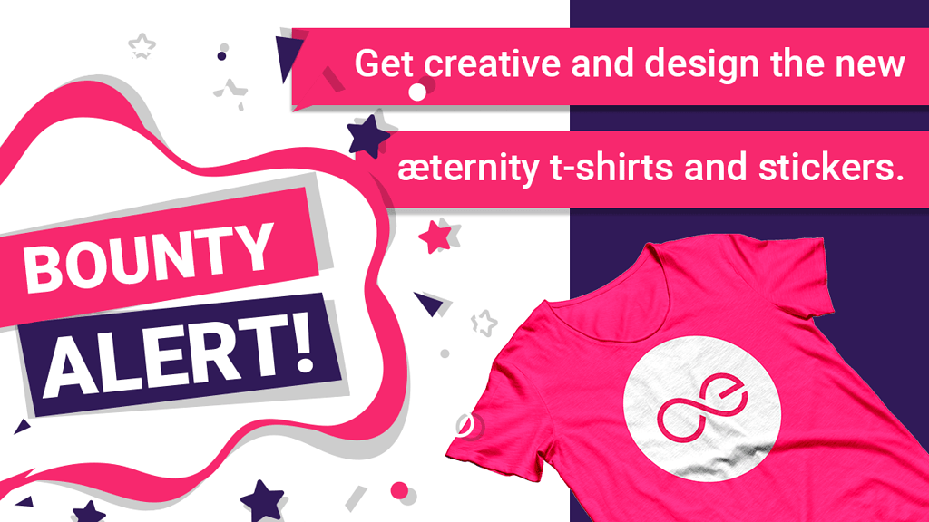 Bounty: Design the New æternity Stickers and T-shirts [SUBMIT YOUR ...